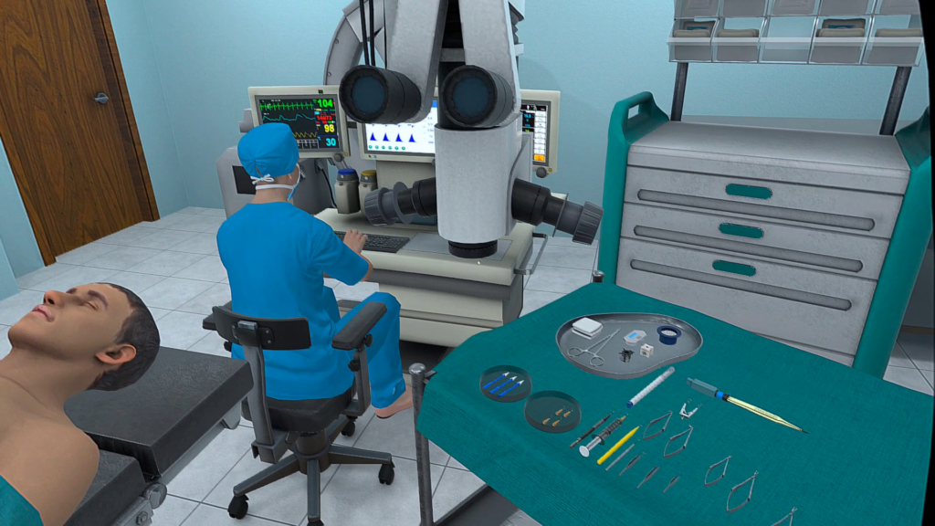 Ophthalmic Surgery VR Training Simulator - Advanced VR Surgical Training